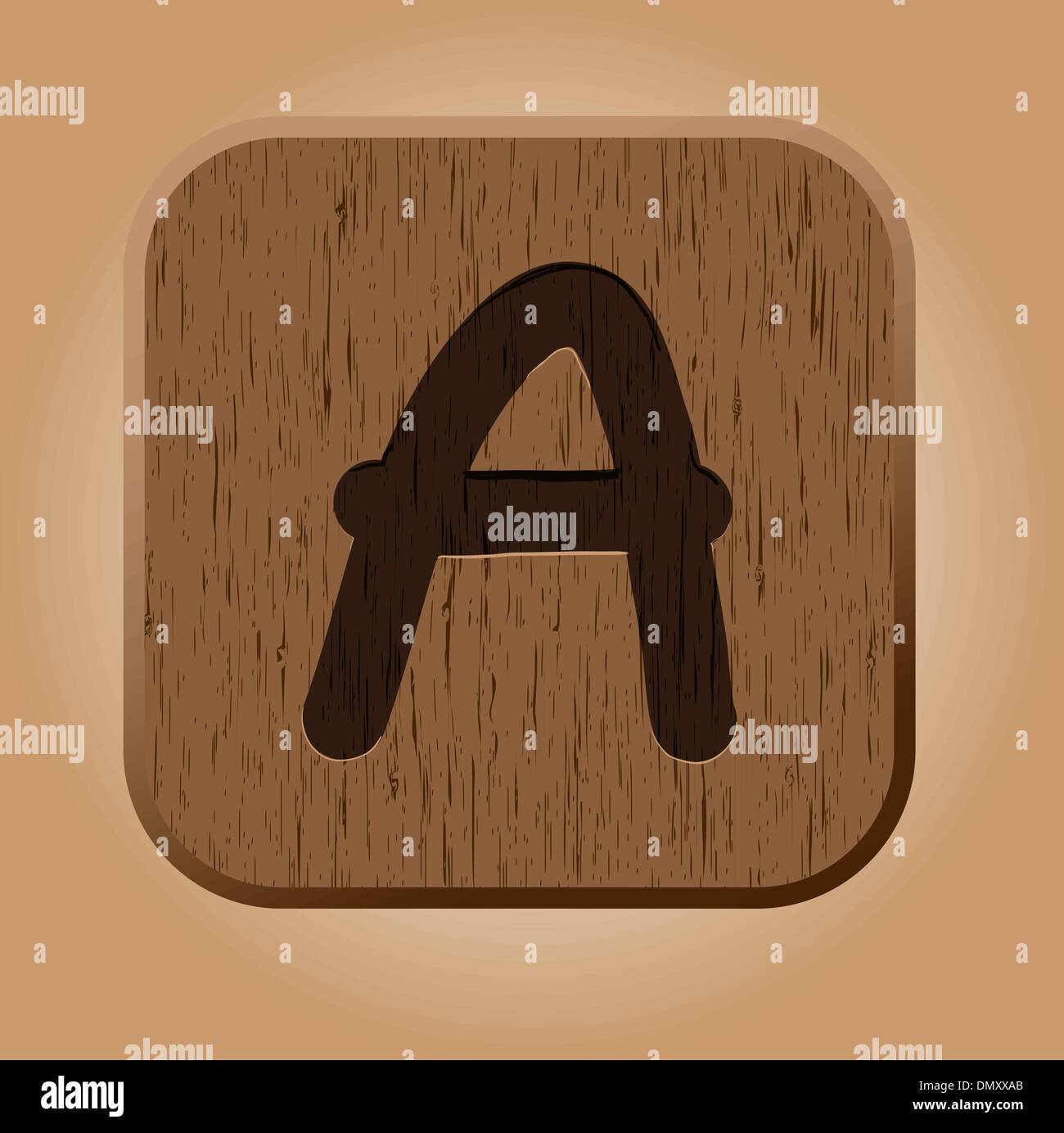 Hand drawn letter a Stock Vector Images - Alamy