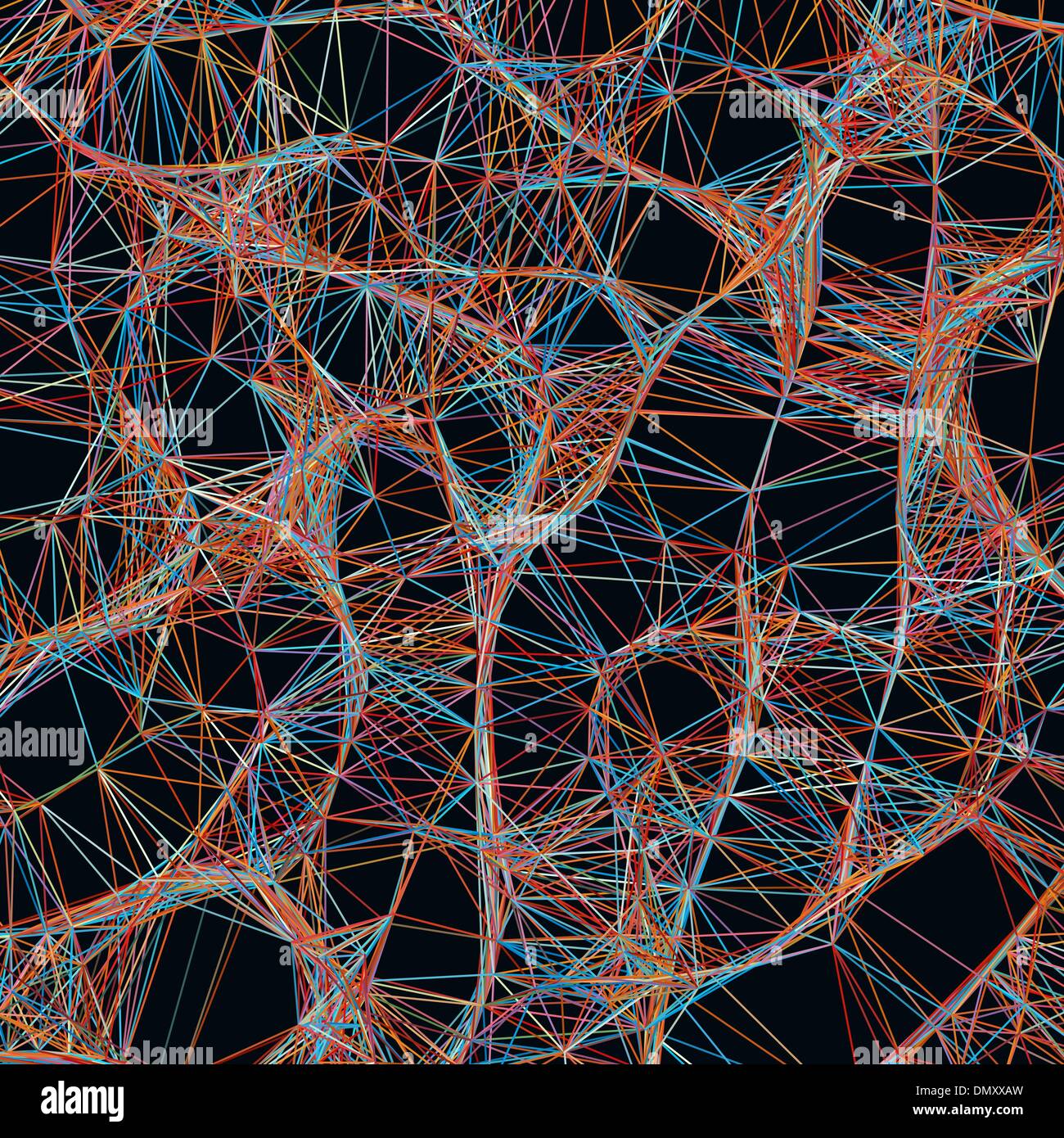 Bright colorful abstract tech background. EPS 8 Stock Vector Image ...