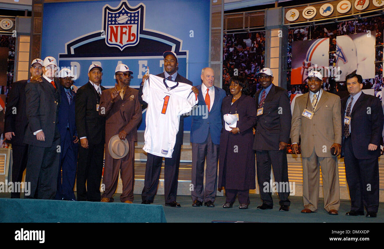 Apr 29, 2006; Manhattan, New York, USA; NFL Football: Mario Williams ...