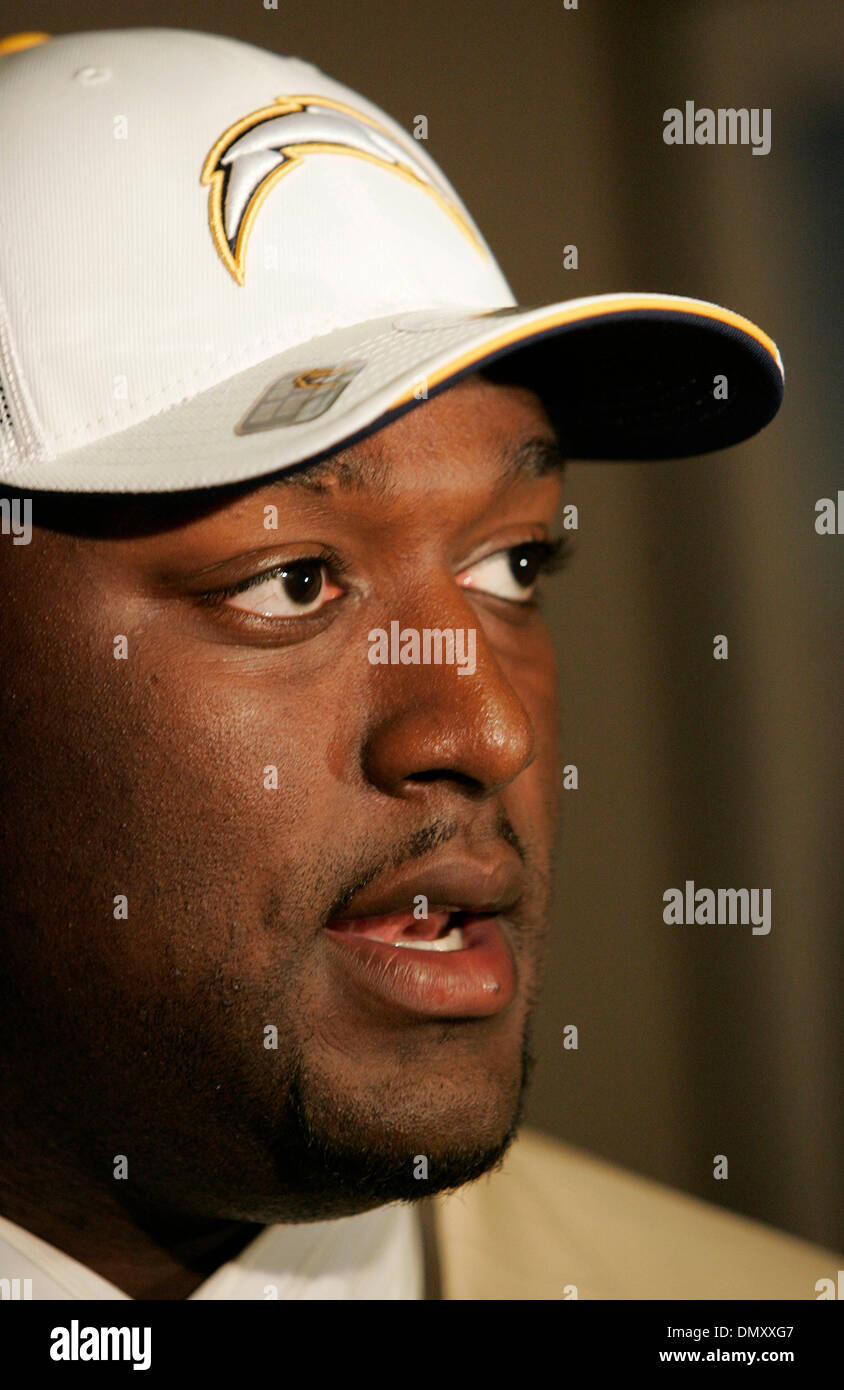 Apr 30, 2006; San Diego, CA, USA; MARCUS McNEIL, the second round pick ...