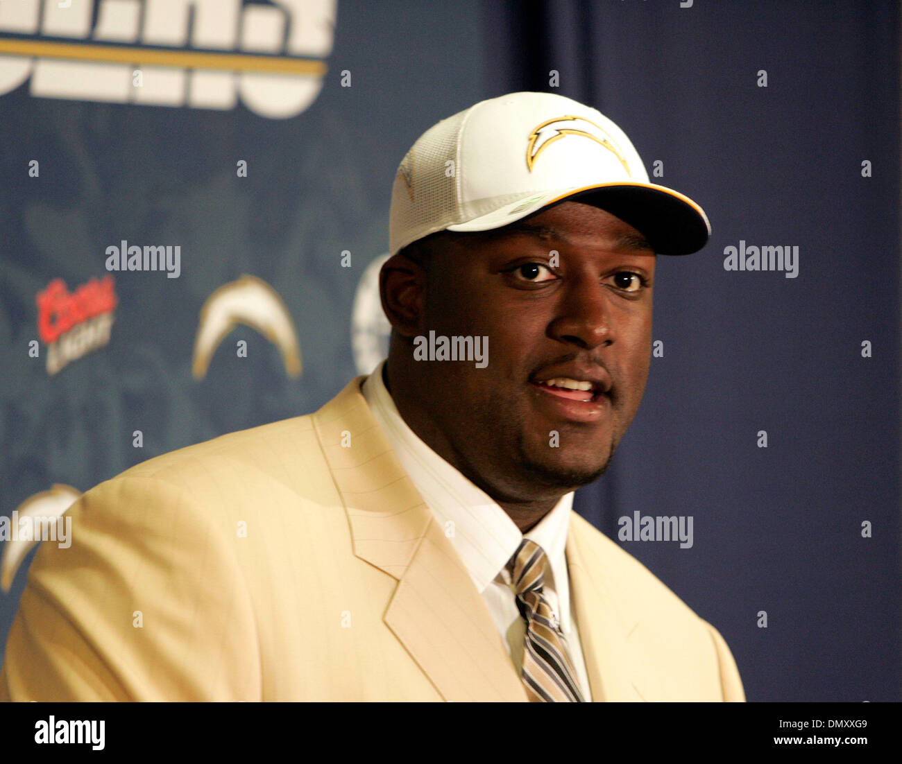 Apr 30, 2006; San Diego, CA, USA; MARCUS McNEIL, the second round pick ...