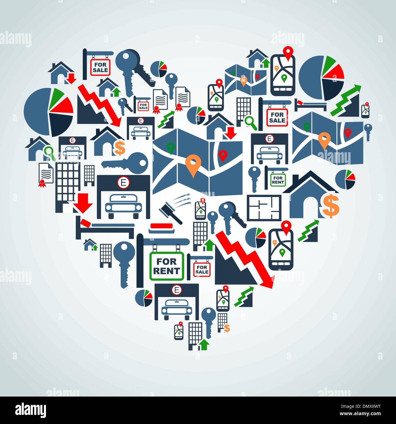 House sale real state Stock Vector Images - Alamy