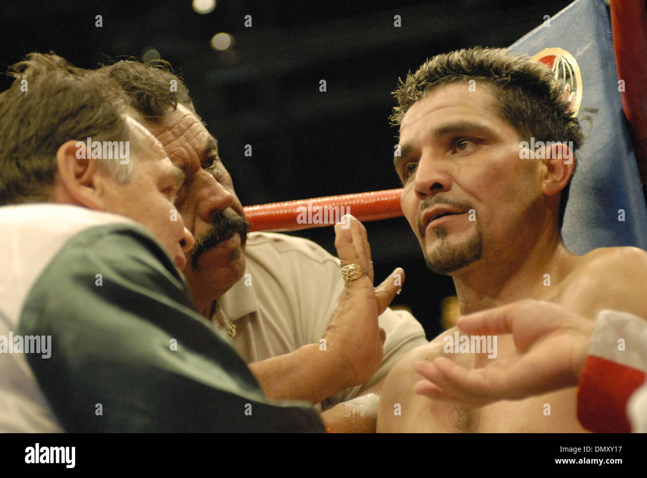 May 06, 2006; Las Vegas, NV, USA; BOXING: Joan Guzman wins a 12th round ...