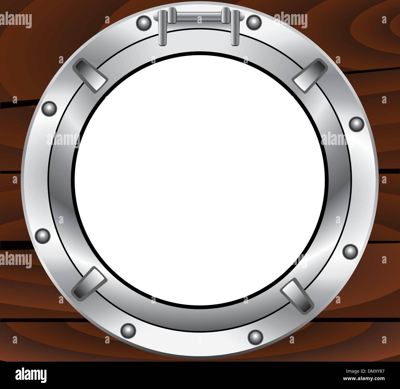 Vintage boat porthole Stock Vector Images - Alamy
