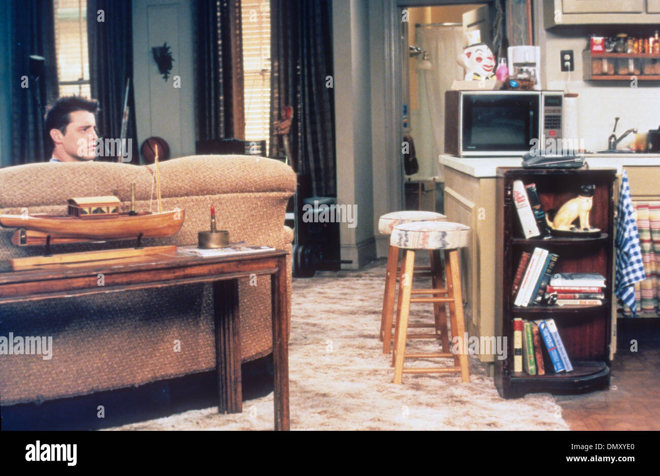 FRIENDS NBC/Universal TV series 1995/6 with Matt LeBlanc Stock Photo ...