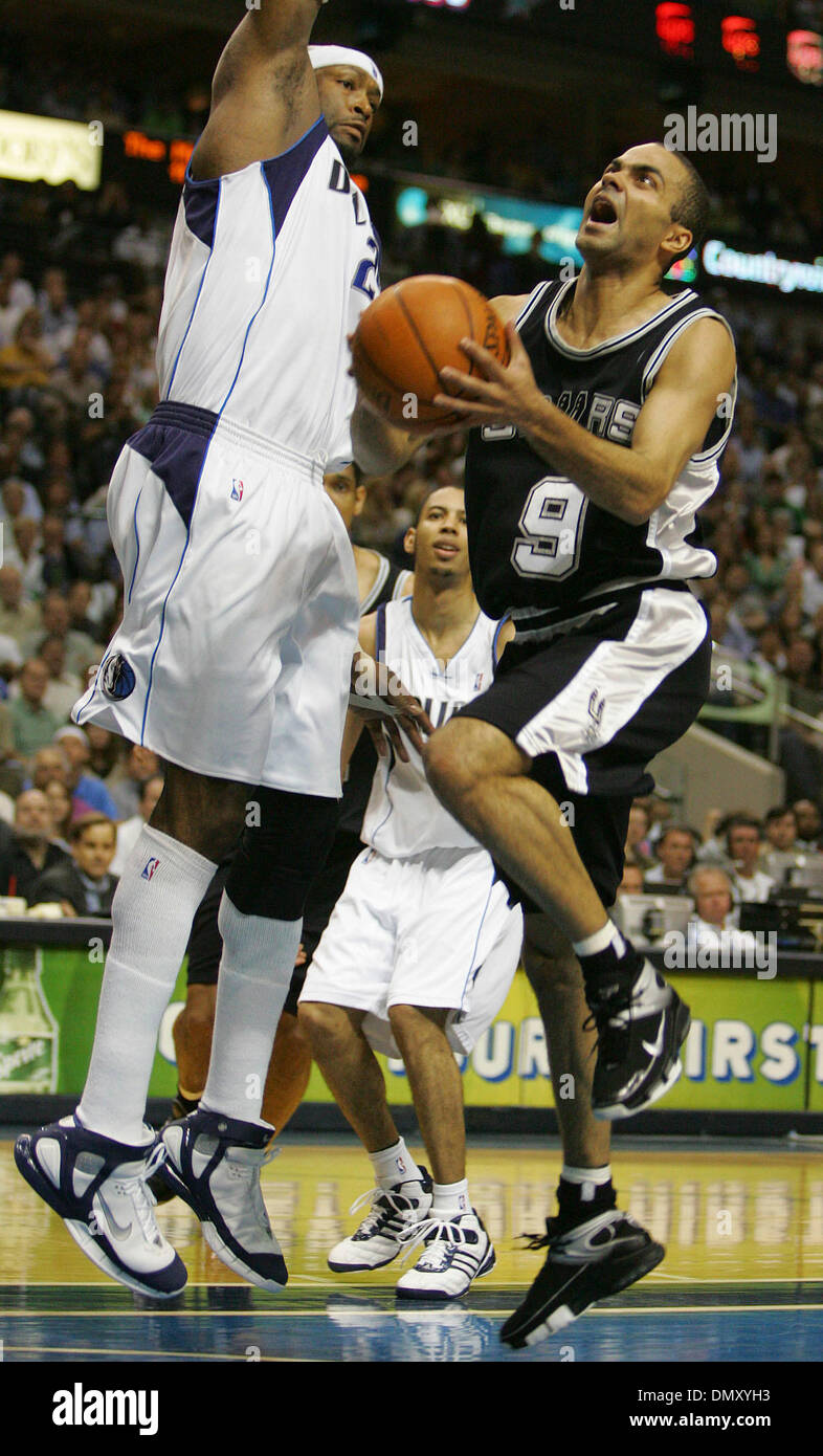 May 15, 2006; Dallas, TX, USA; The San Antonio Spurs TONY PARKER ...