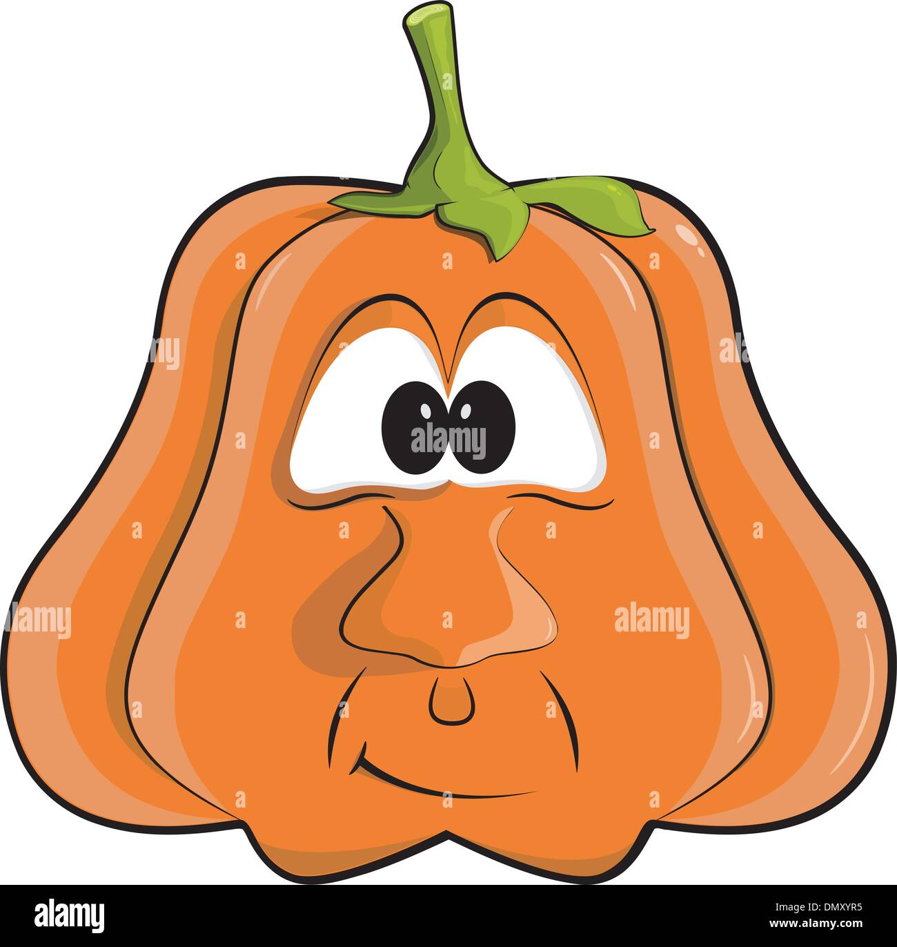 Vector illustration of cartoon pumpkin. EPS10 Stock Vector Image & Art ...