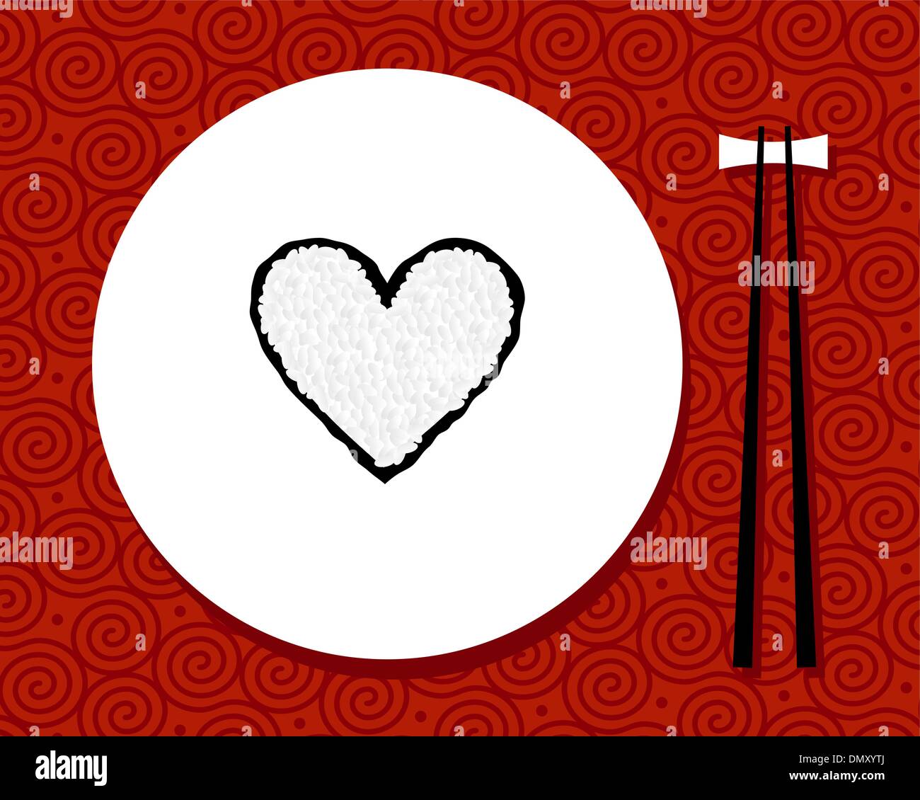 Rolls sushi japanese restaurant Stock Vector Images - Alamy