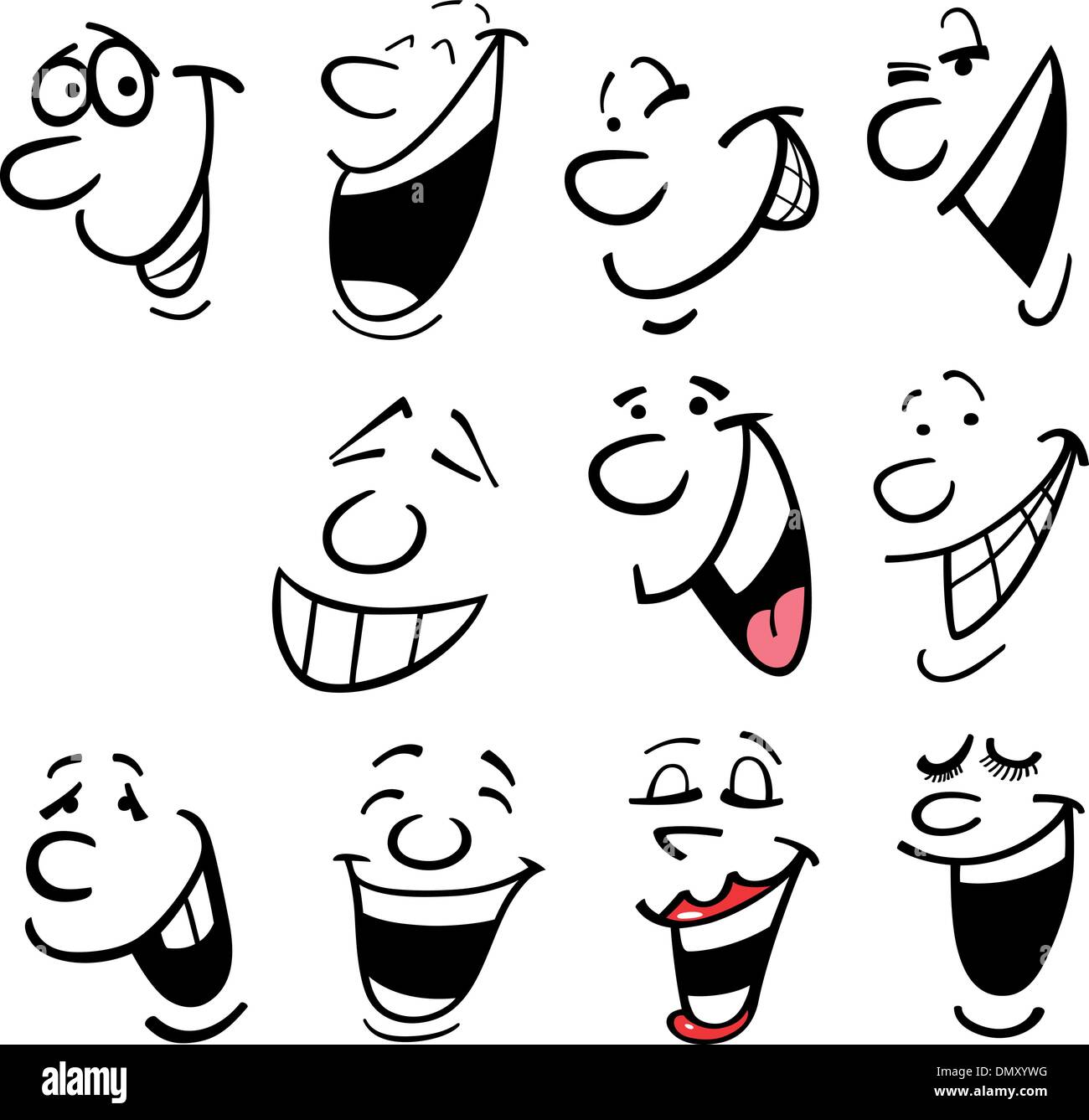 Cartoon emotions illustration Stock Vector Image & Art - Alamy