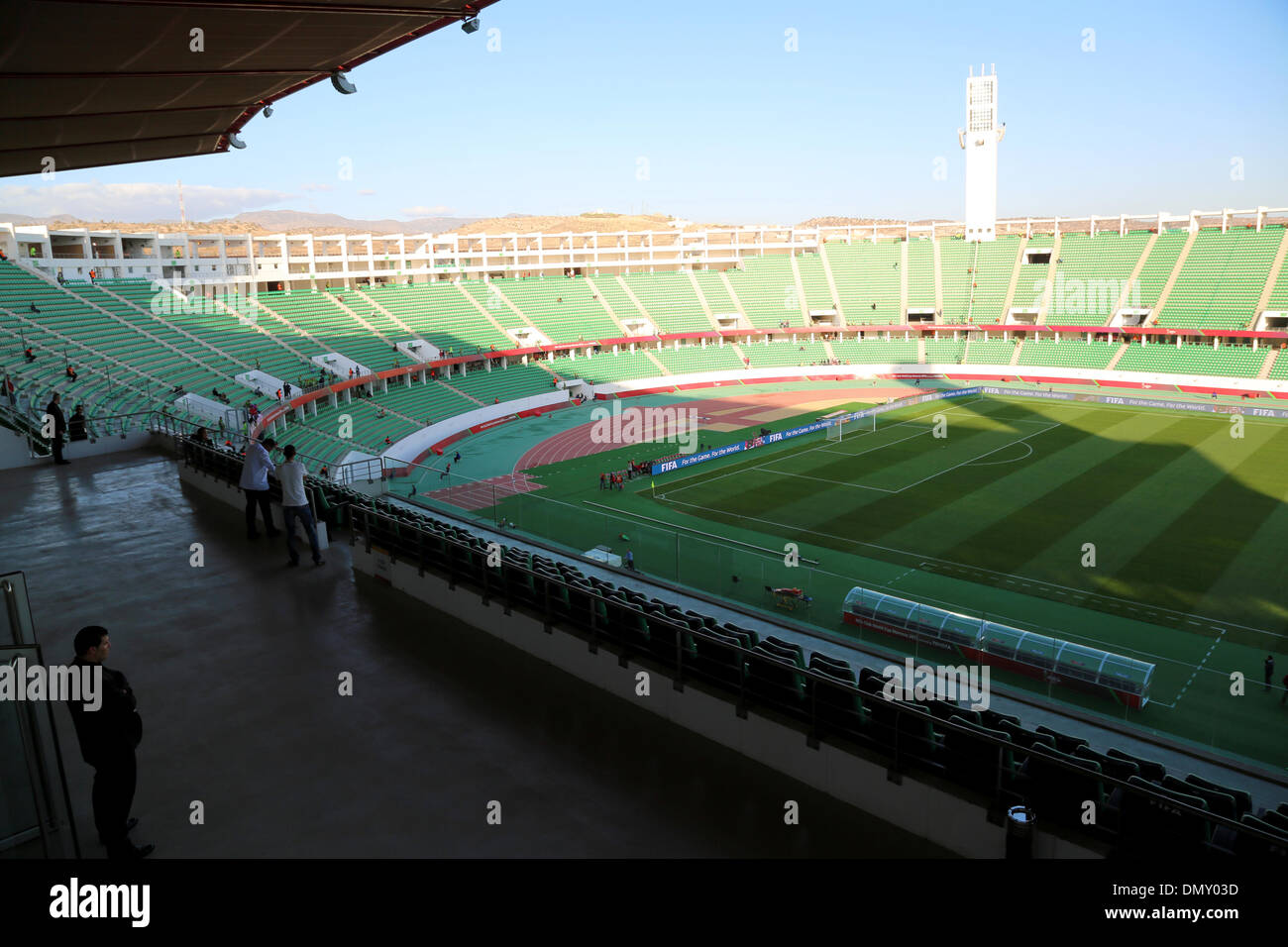 Agadir, Morocco. 17th Dec, 2013. Stade De Agadir stadium before the ...