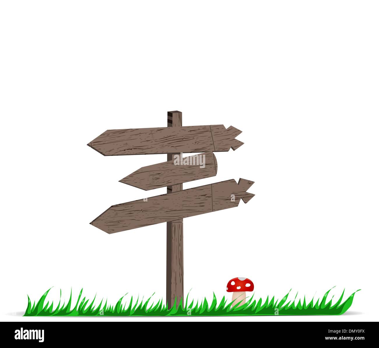 Direction signboard Stock Vector Images - Alamy