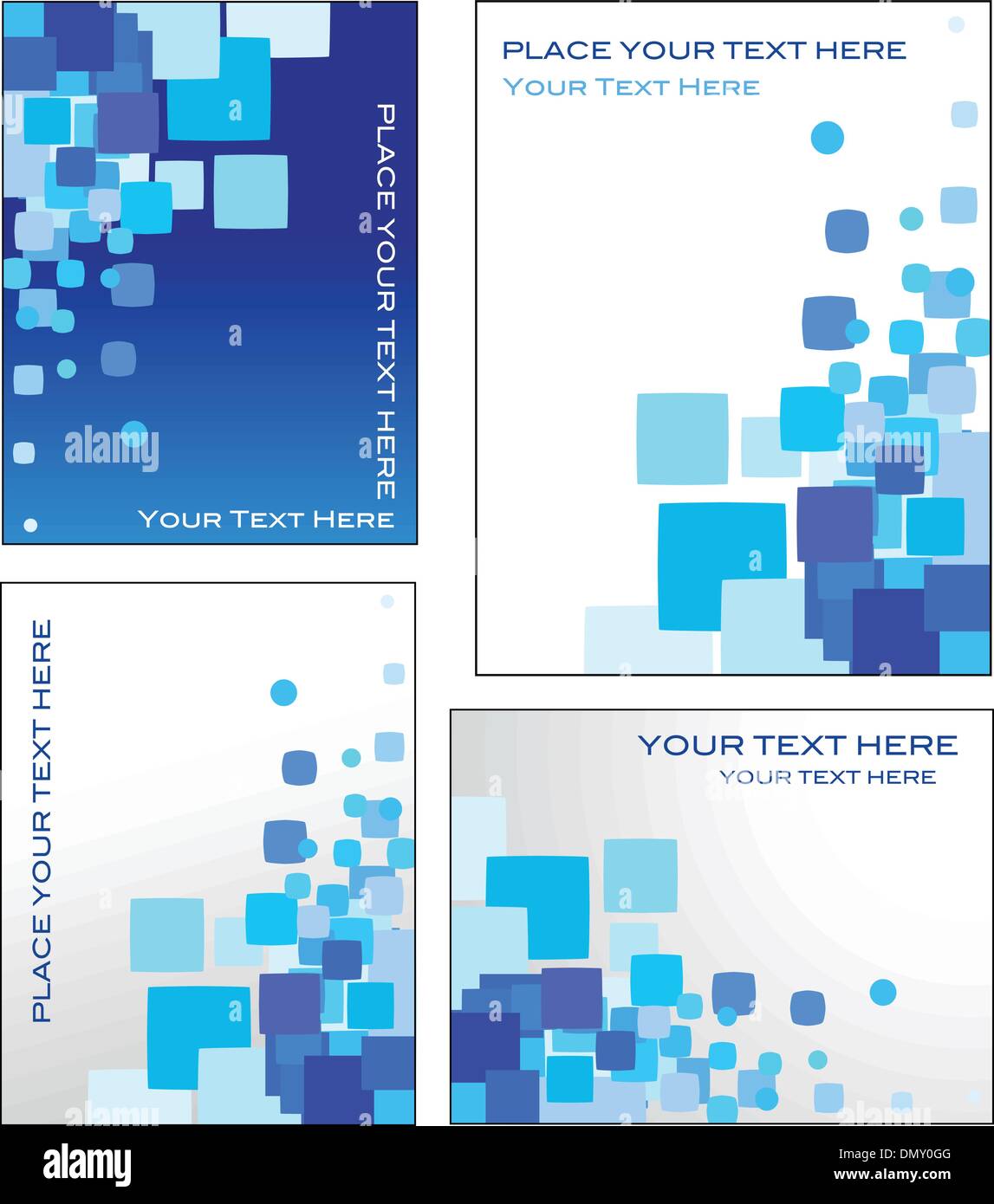 Blue mosaic vector backgrounds Stock Vector Image & Art - Alamy