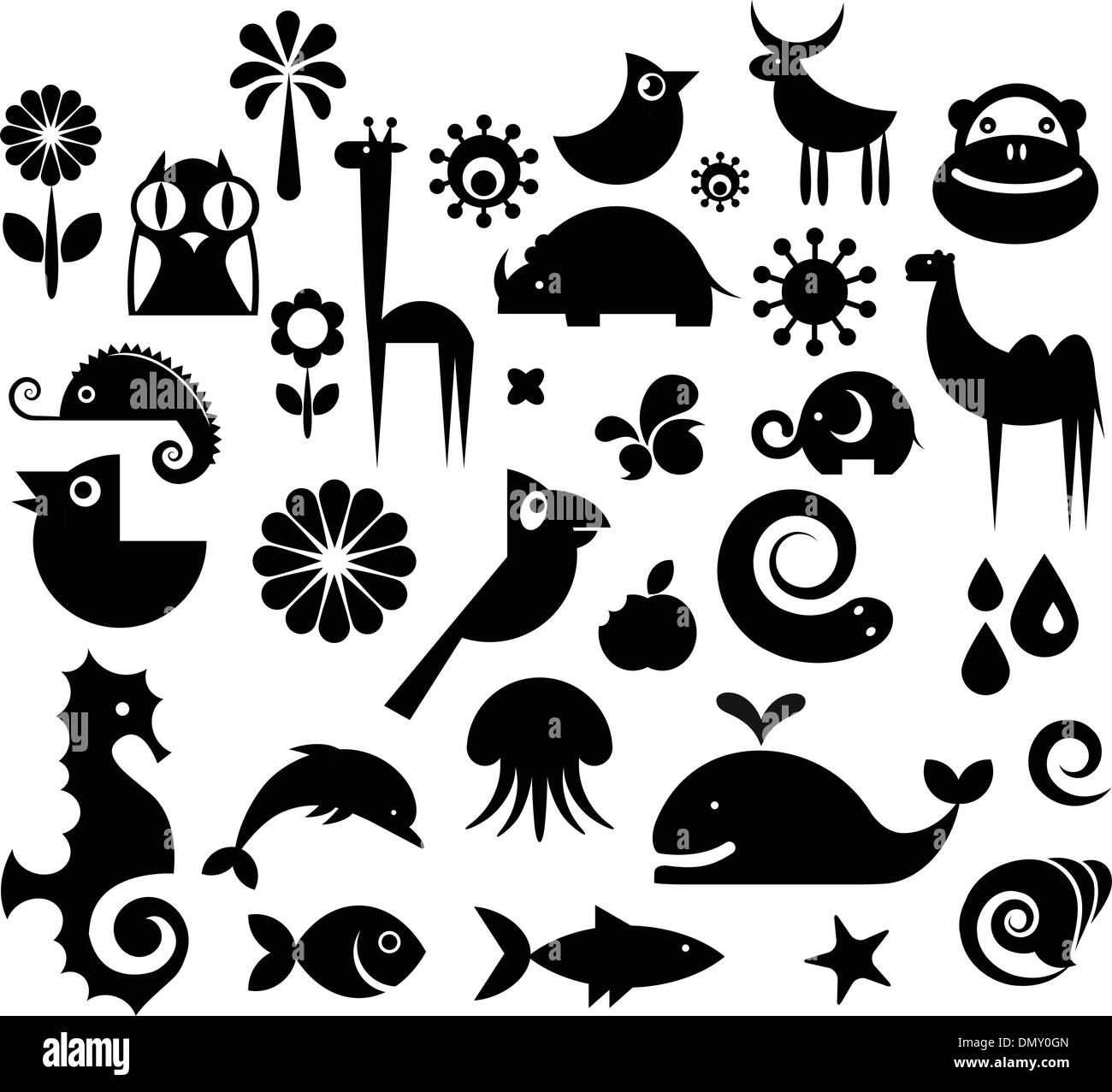 Pet collection recycling Stock Vector Images - Alamy