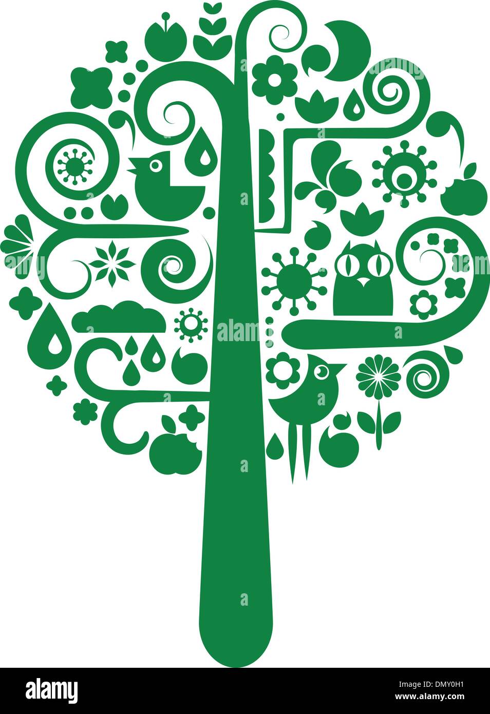 Cutout grass Stock Vector Images - Alamy