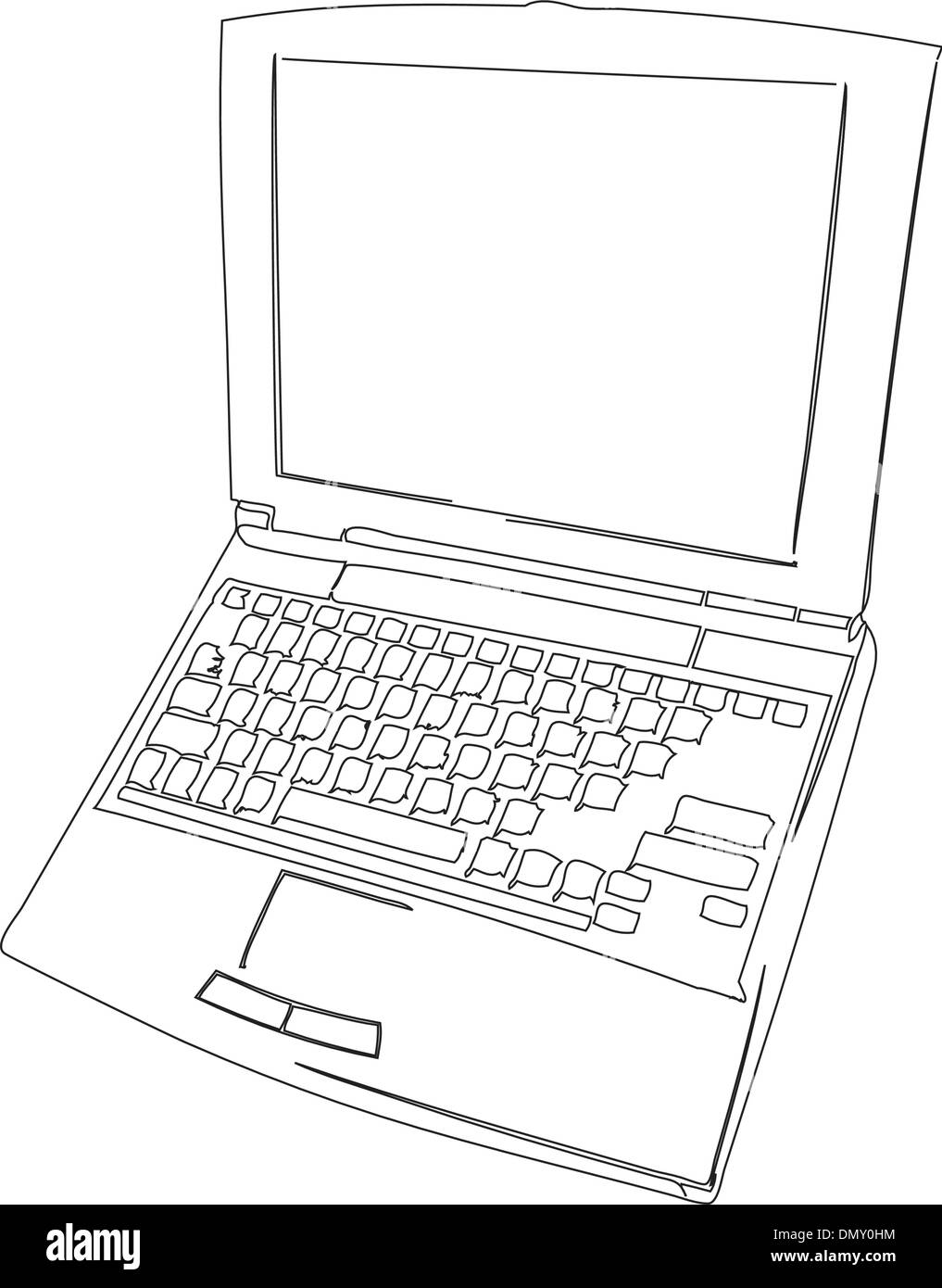 Internet notebook Stock Vector Images - Alamy