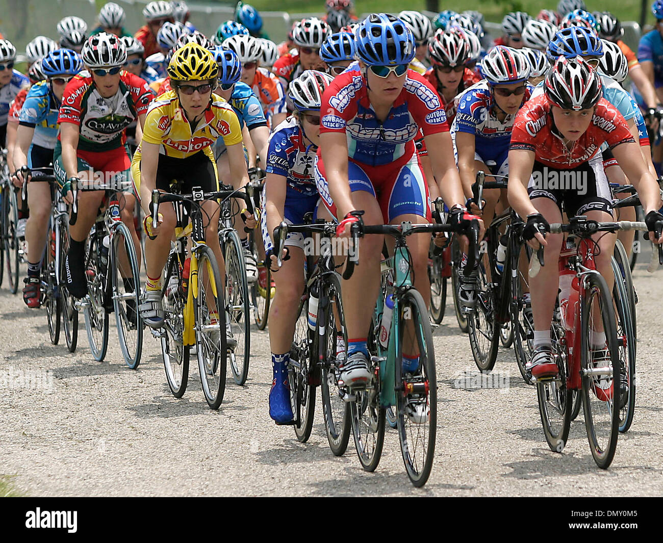 May 27, 2006; Baltimore, MD, USA; Riders in the Womens race today at ...