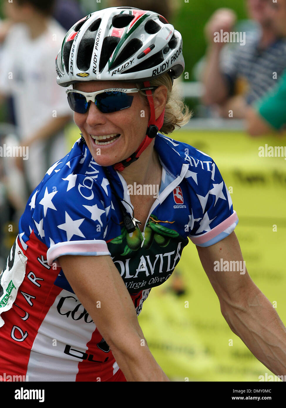May 27, 2006; Baltimore, MD, USA; Rider TINA PIC prepares for her the ...