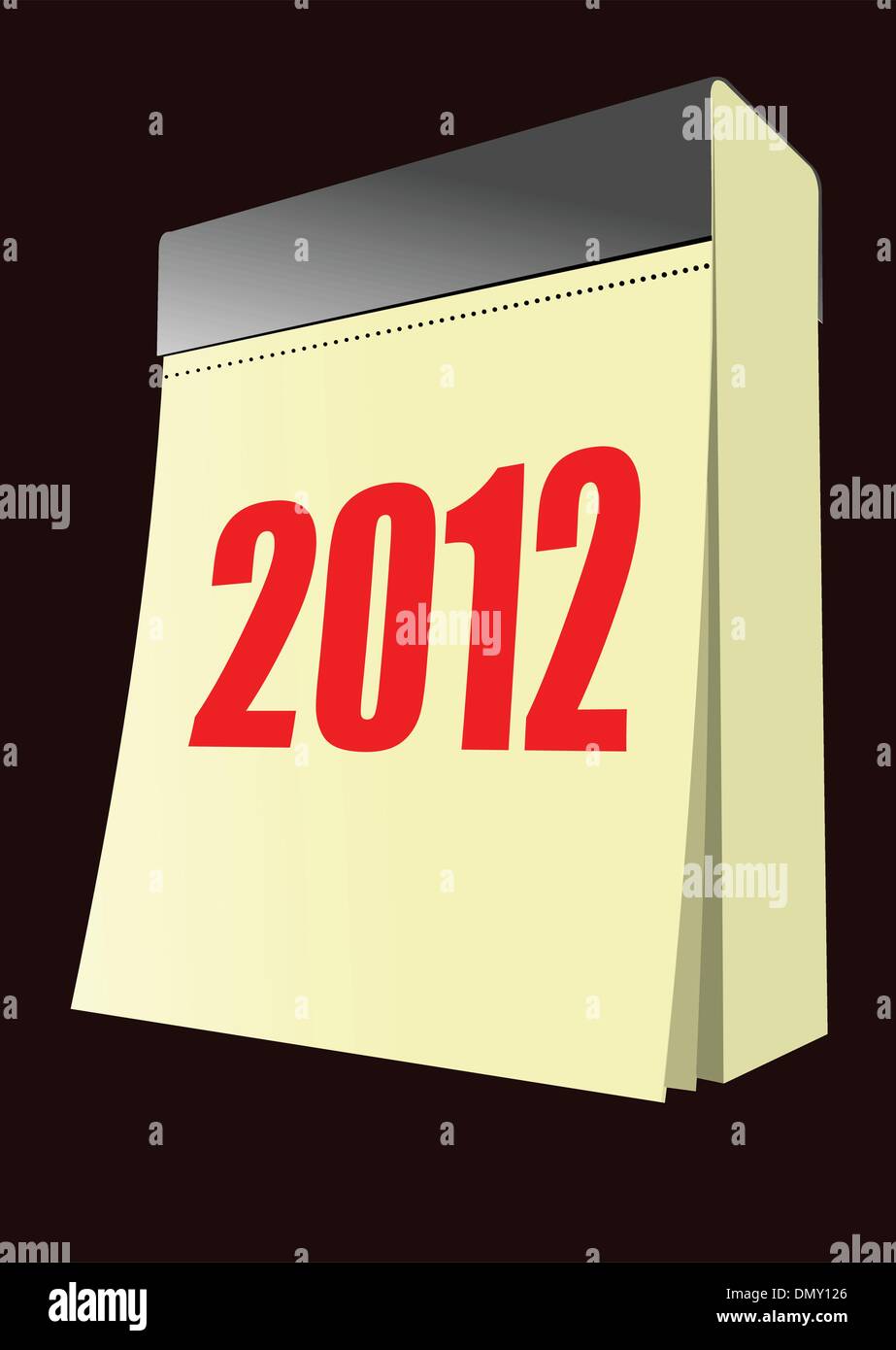 3d illustration calendar christmas Stock Vector Images - Alamy