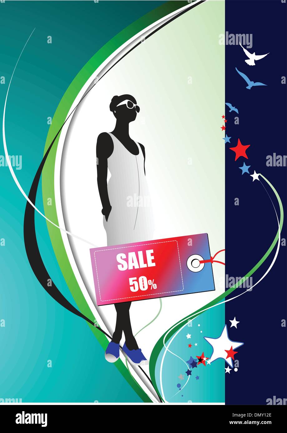 Few sale images. Vector illustration for designers. Shopping Stock ...