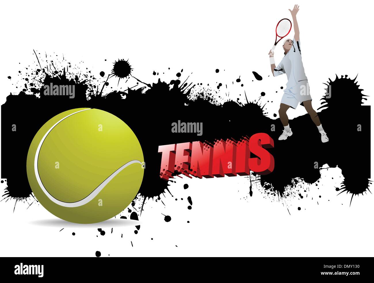 Tennis poster hi-res stock photography and images - Alamy