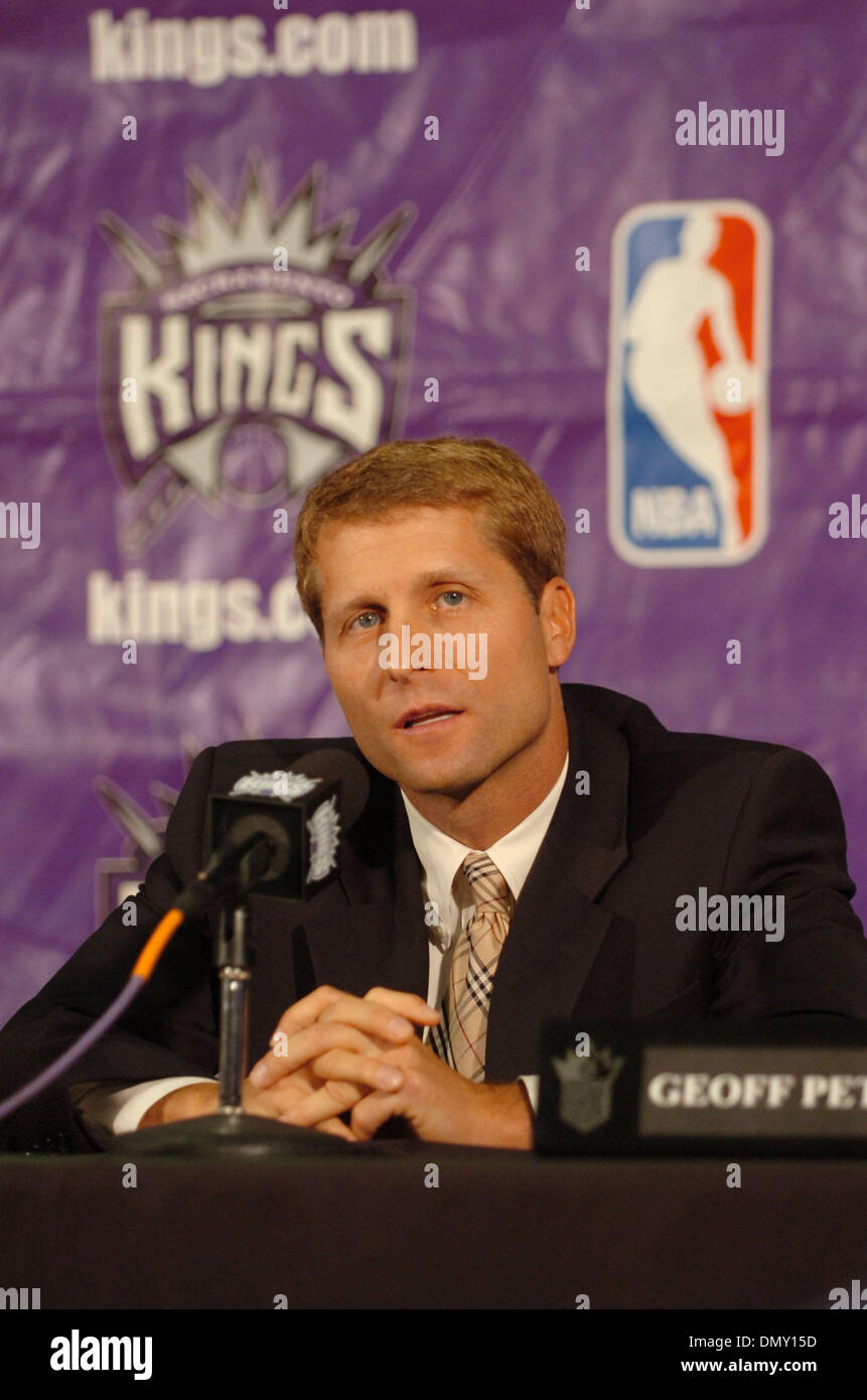 Jun 03, 2006; Sacramento, CA, USA; ERIC MUSSELMAN was introduced as the ...