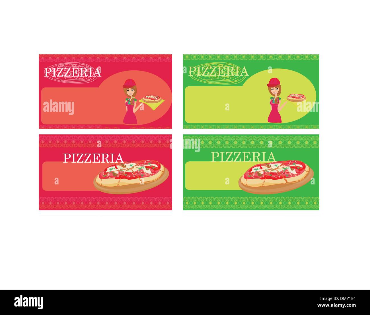 Pizza Menu Template set Stock Vector Image & Art - Alamy