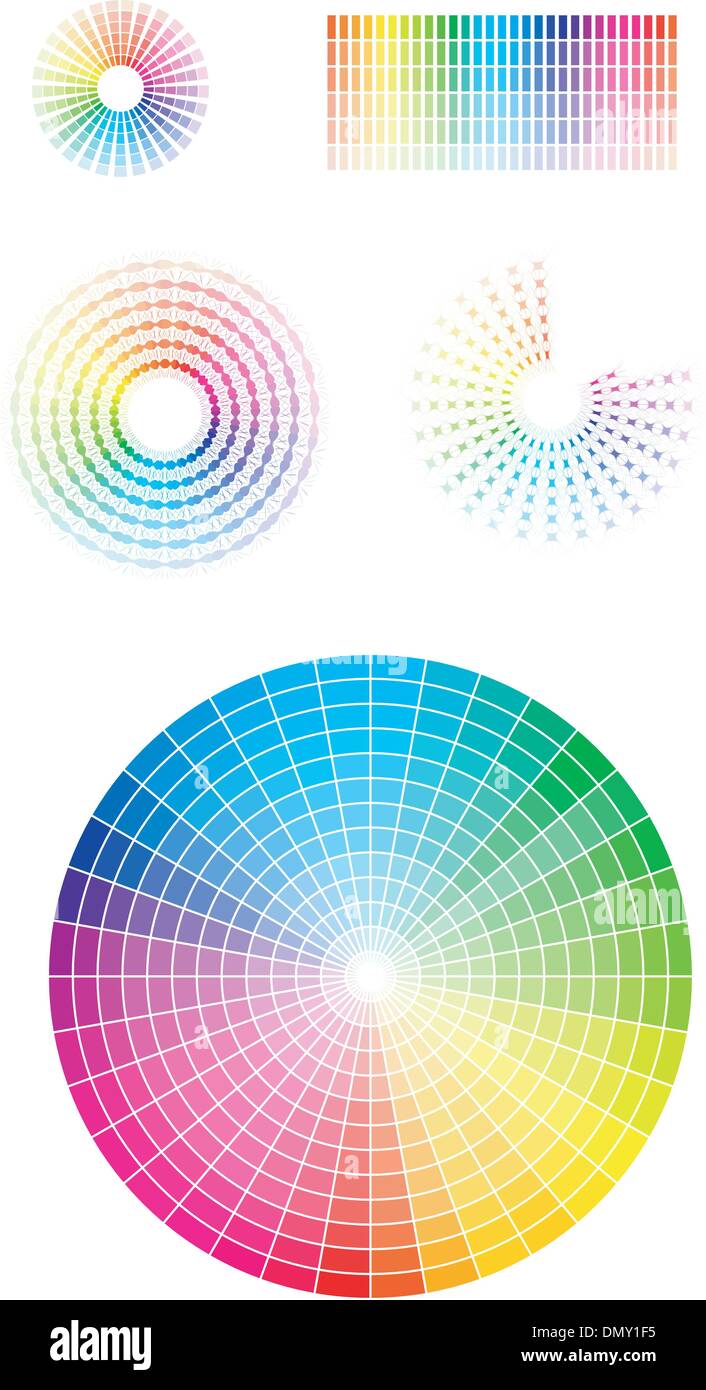 Pantone colour wheel hi-res stock photography and images - Alamy