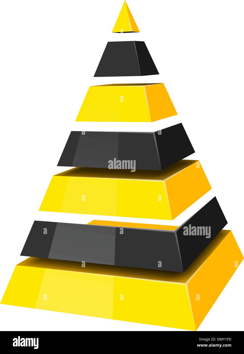 Black Pyramid Stock Vector Images Alamy