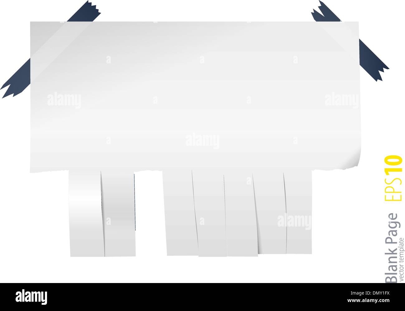 Book blank page Stock Vector Images - Alamy