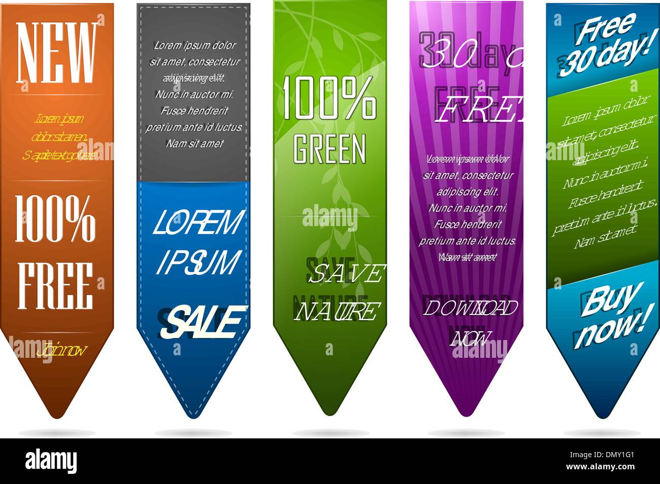 Web banners Stock Vector Images - Alamy