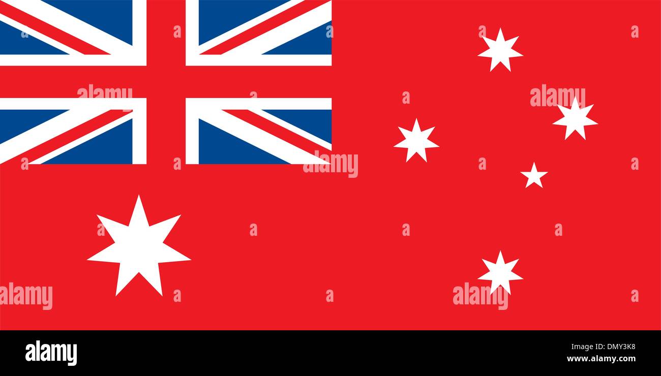 Australia red ensign background Stock Vector Images - Alamy
