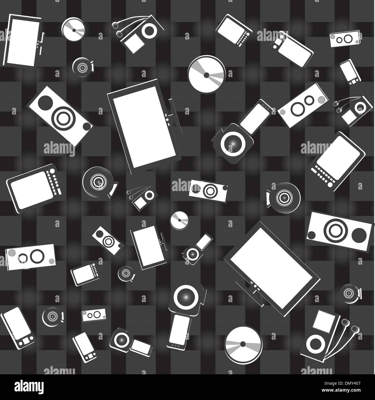 seamless electronic products background Stock Vector Image & Art - Alamy