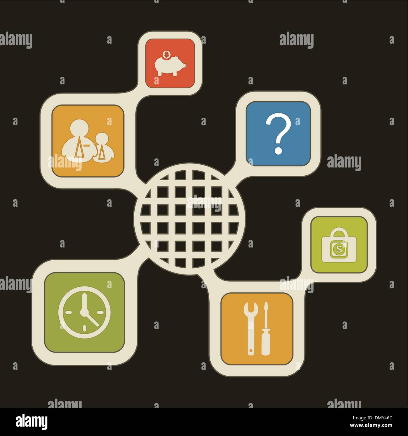 World framework hi-res stock photography and images - Alamy