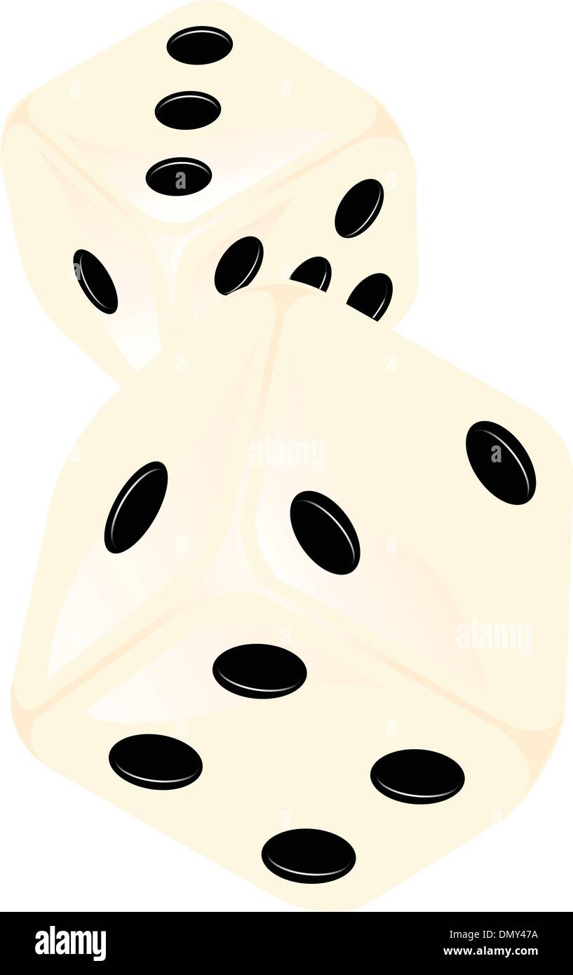 Gambling cubes vector vectors hi-res stock photography and images - Alamy