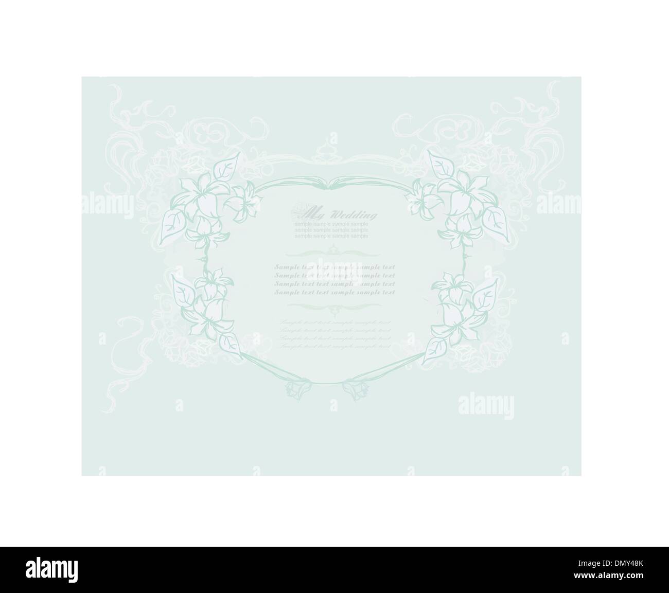 elegant vintage frame Stock Vector Image & Art - Alamy