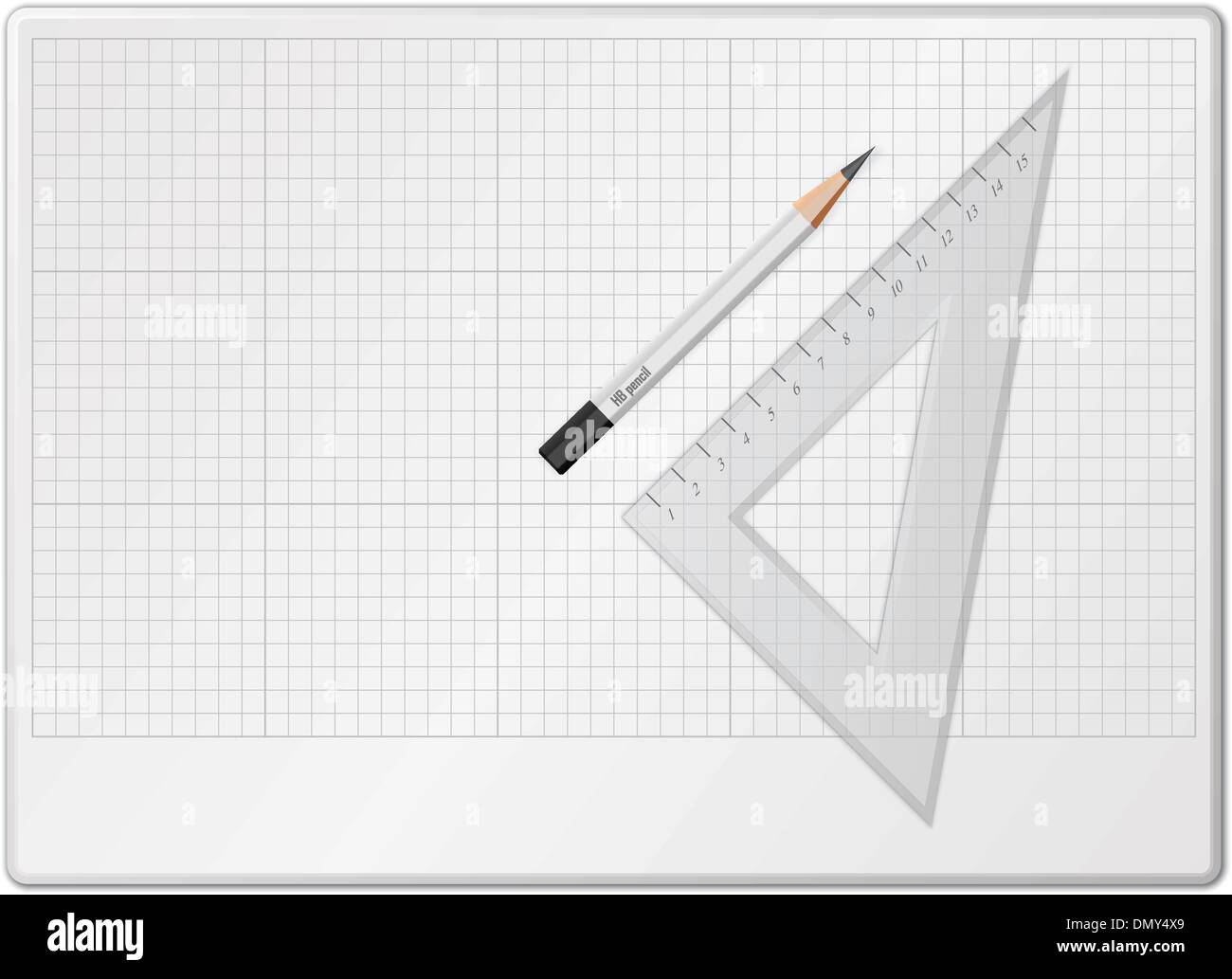 Drawing triangle Stock Vector Images - Alamy