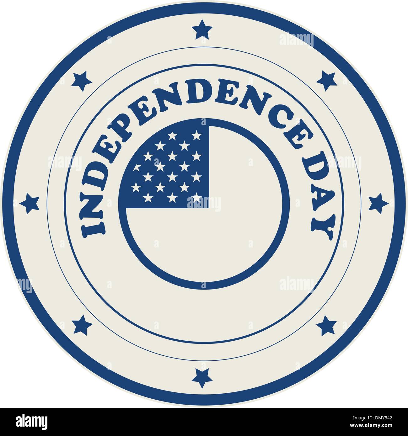 4th of July stamp Stock Vector Image & Art - Alamy