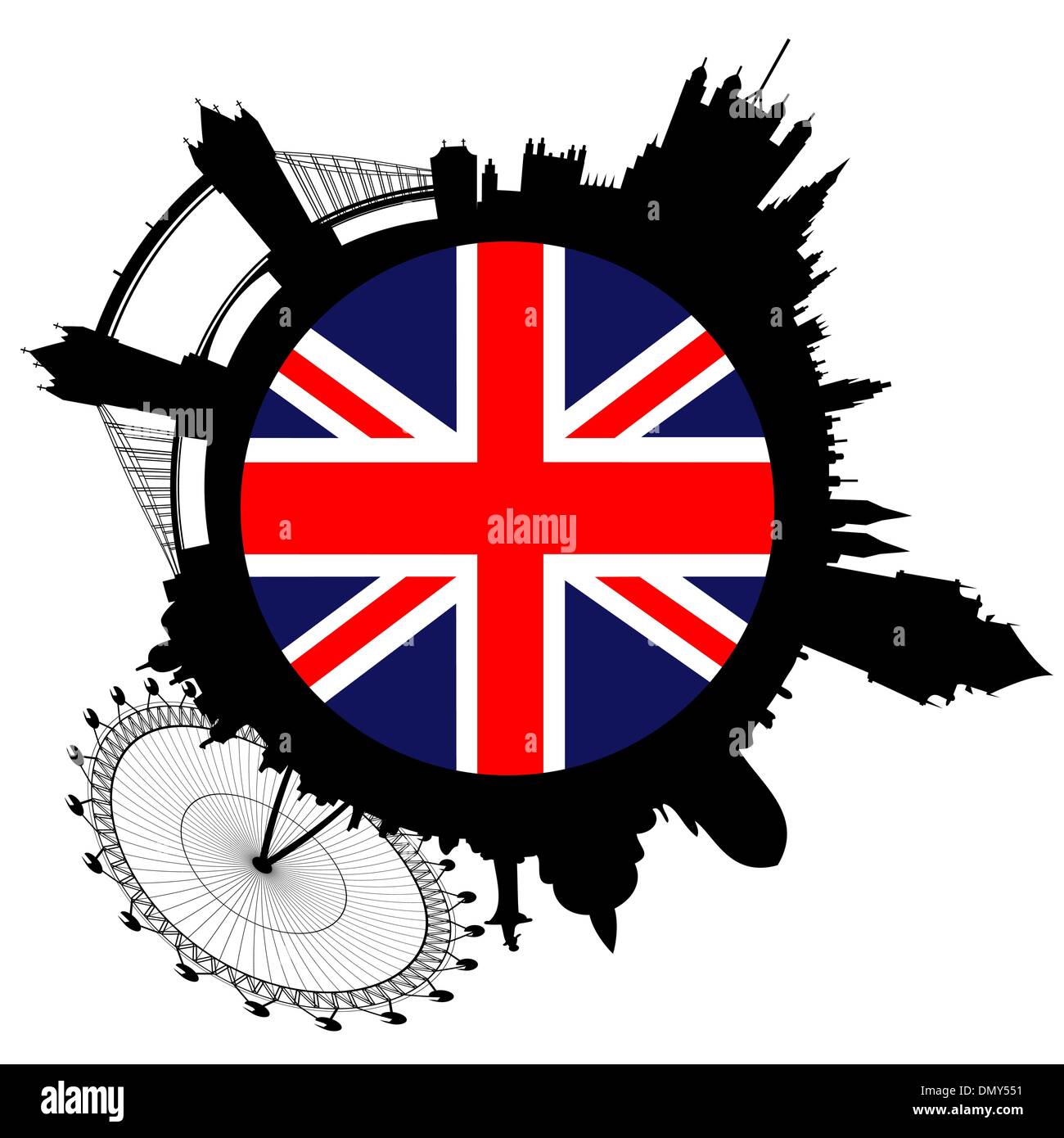 Famous london location Cut Out Stock Images & Pictures - Alamy