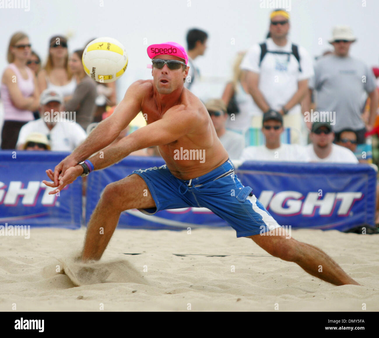 Jun 10, 2006; Hermosa beach, USA; Three-time Olympic gold medalist ...