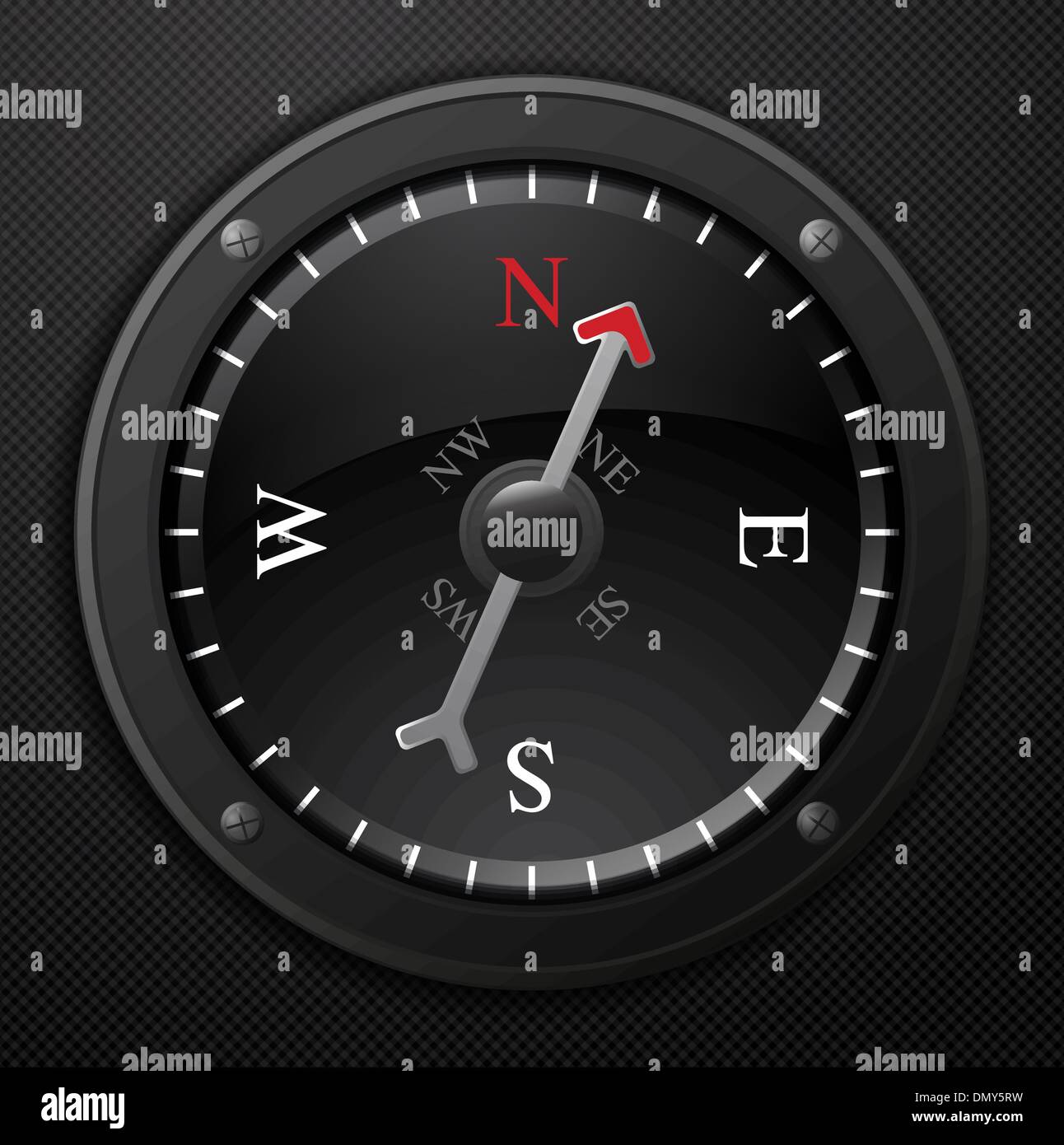 Black compass hi-res stock photography and images - Alamy