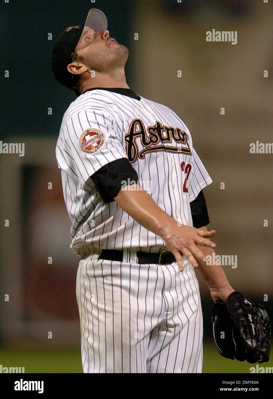 Jun 22, 2006; Houston, TX, USA; Astros starting pitcher ROGER CLEMENS ...