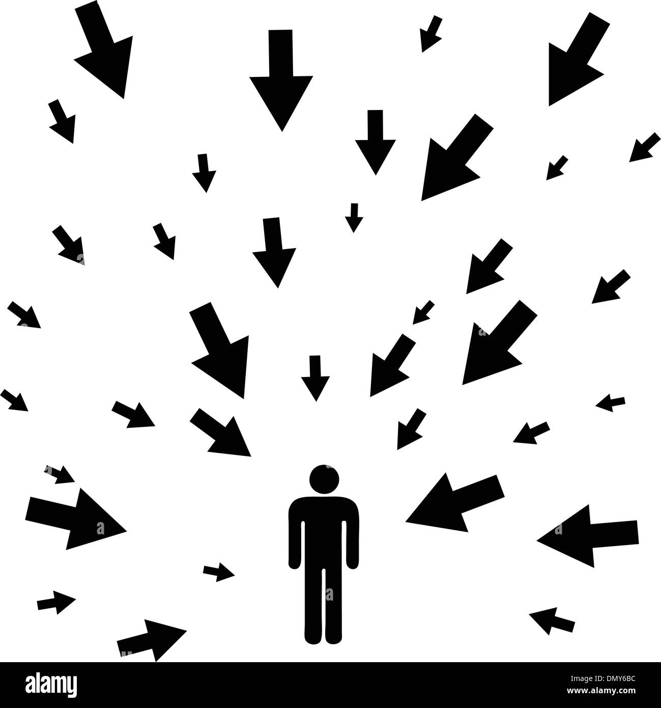 Concept of stress Stock Vector Image & Art - Alamy