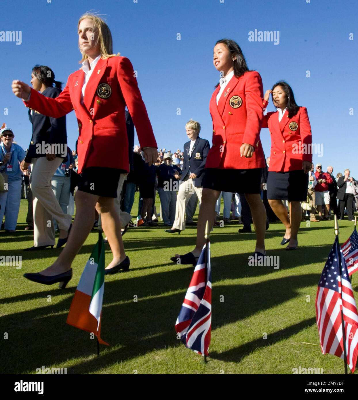 Jul 28, 2006; Bandon, OR, USA; U.S. Curtis Cup team members AMANDA ...
