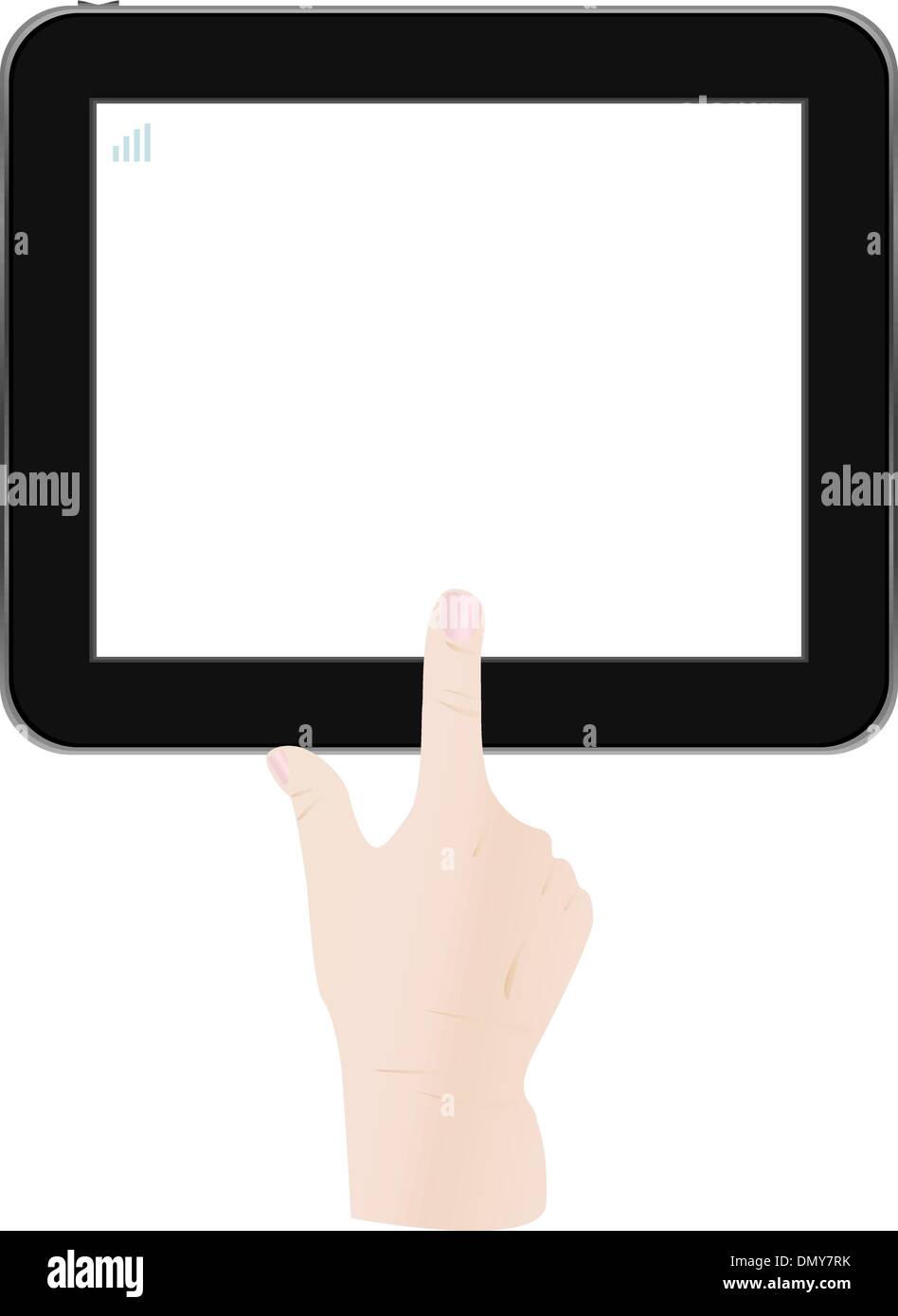 Technology tablet cutout Stock Vector Images - Alamy