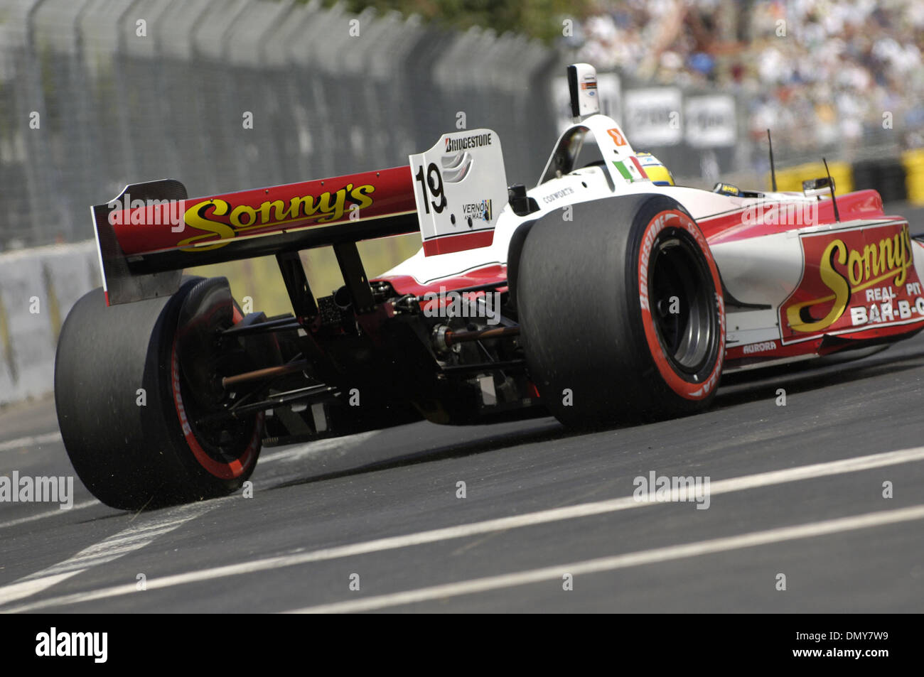 Jul 30, 2006; San Jose, CA, USA; Champ Car driver MARIO DOMINGUEZ ...