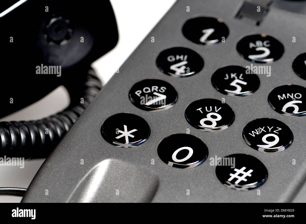 Push button telephone hi-res stock photography and images - Alamy