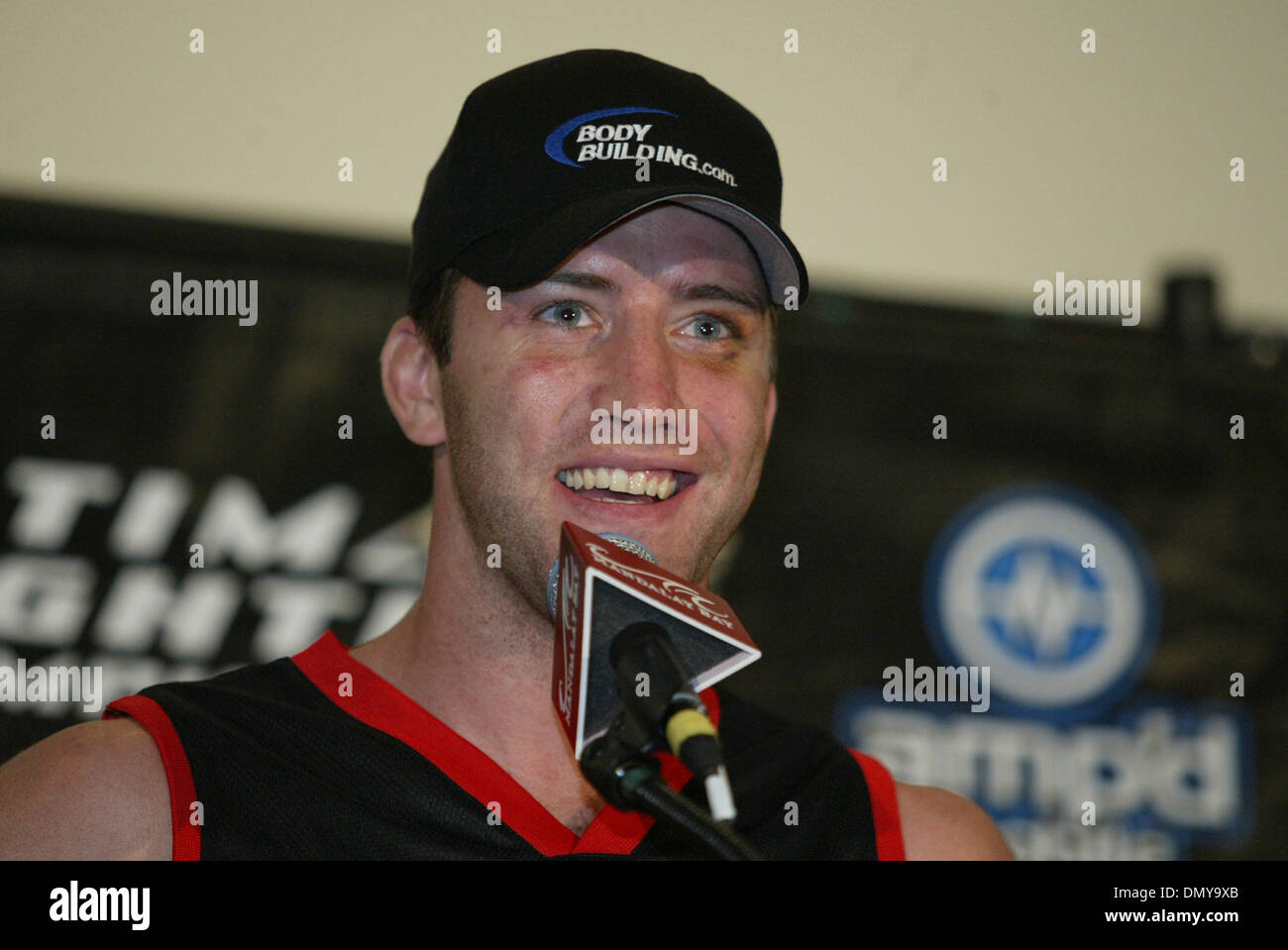 Aug 24, 2006; Las Vegas, NV, USA; BOXING: UFC fighter STEPHEN BONNAR at ...