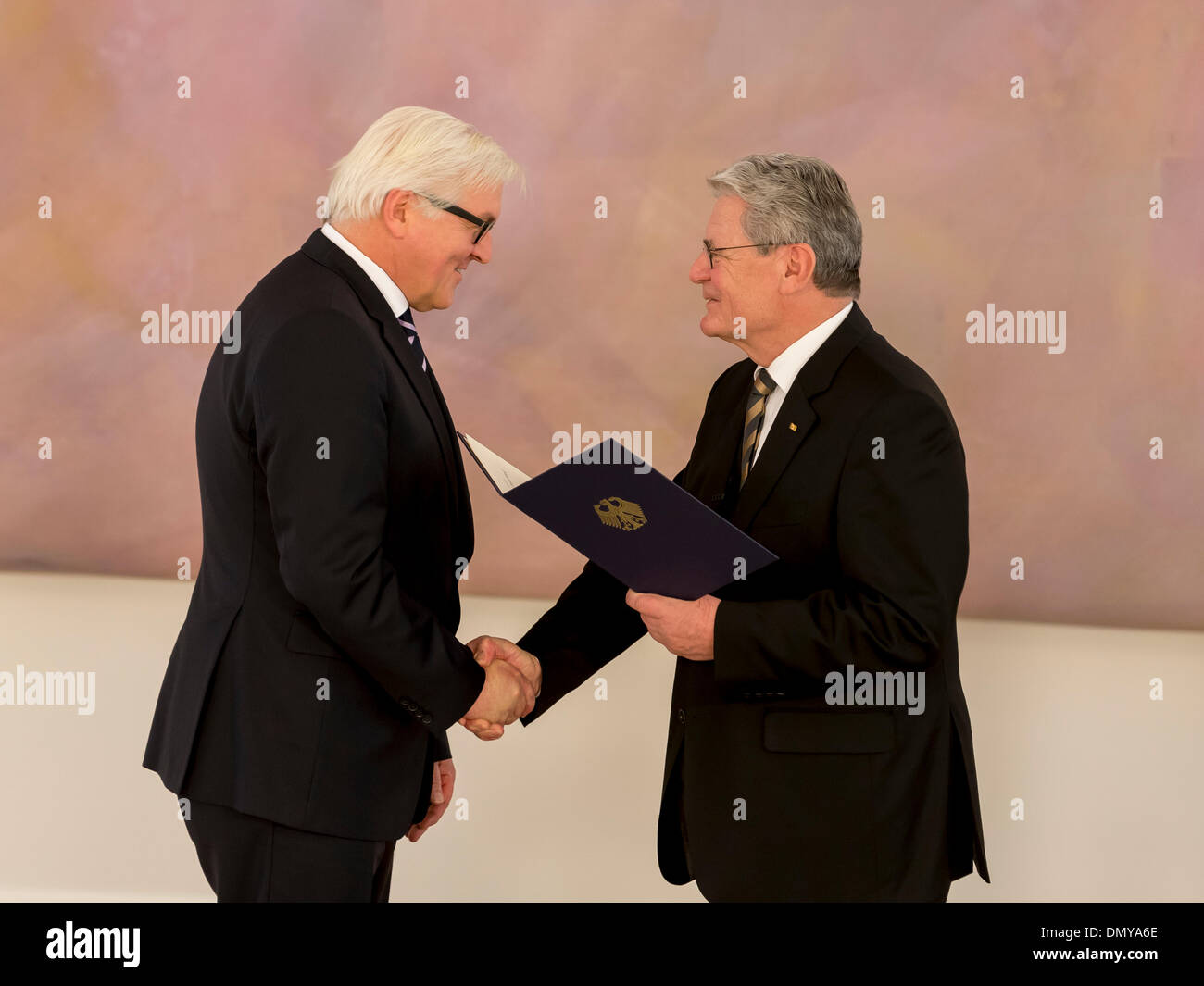 Berlin, Germany. December 17th, 2013. The New ministers are appointed ...