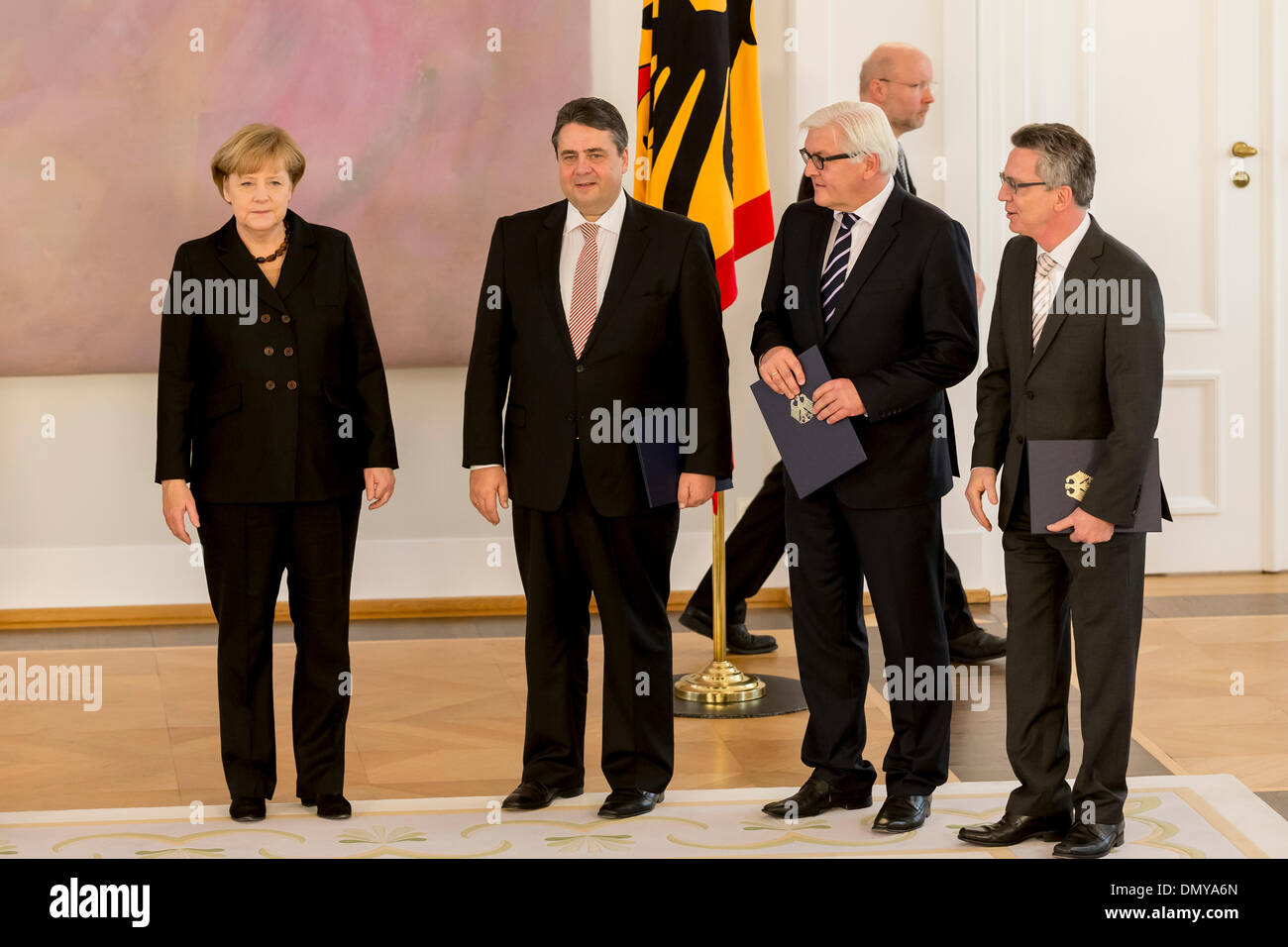 Berlin, Germany. December 17th, 2013. The New ministers are appointed ...