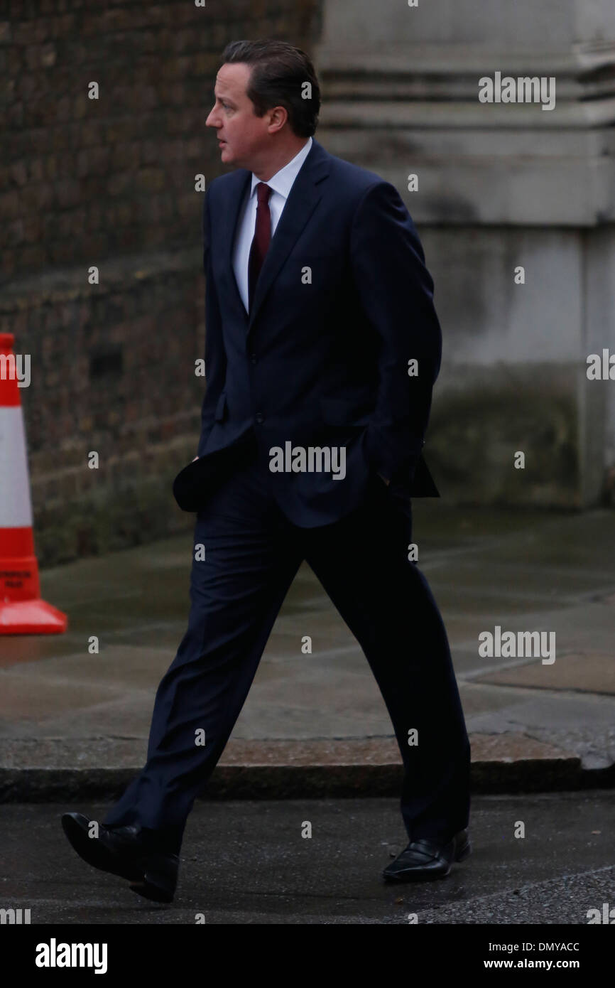 Britain's Prime Minister David Cameron returns to Downing Street Stock ...